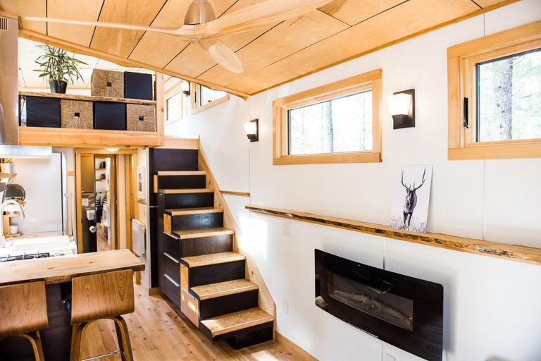 Wood Iron Tiny Homes North Sister Model