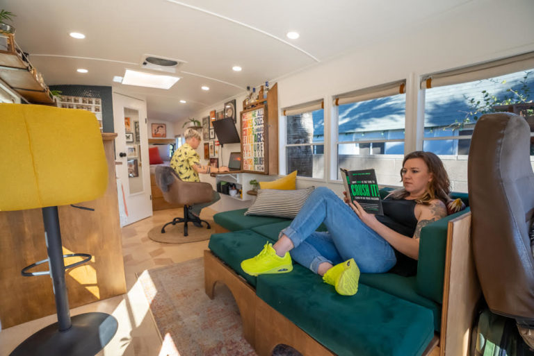 World Travelers’ Home Base Skoolie