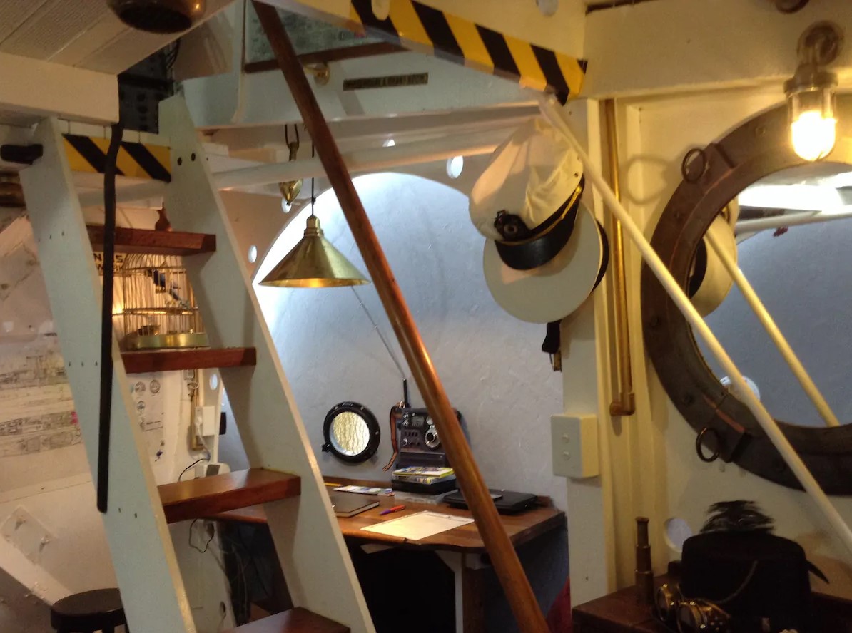 They Turned A Submarine Into A Cabin In The Woods