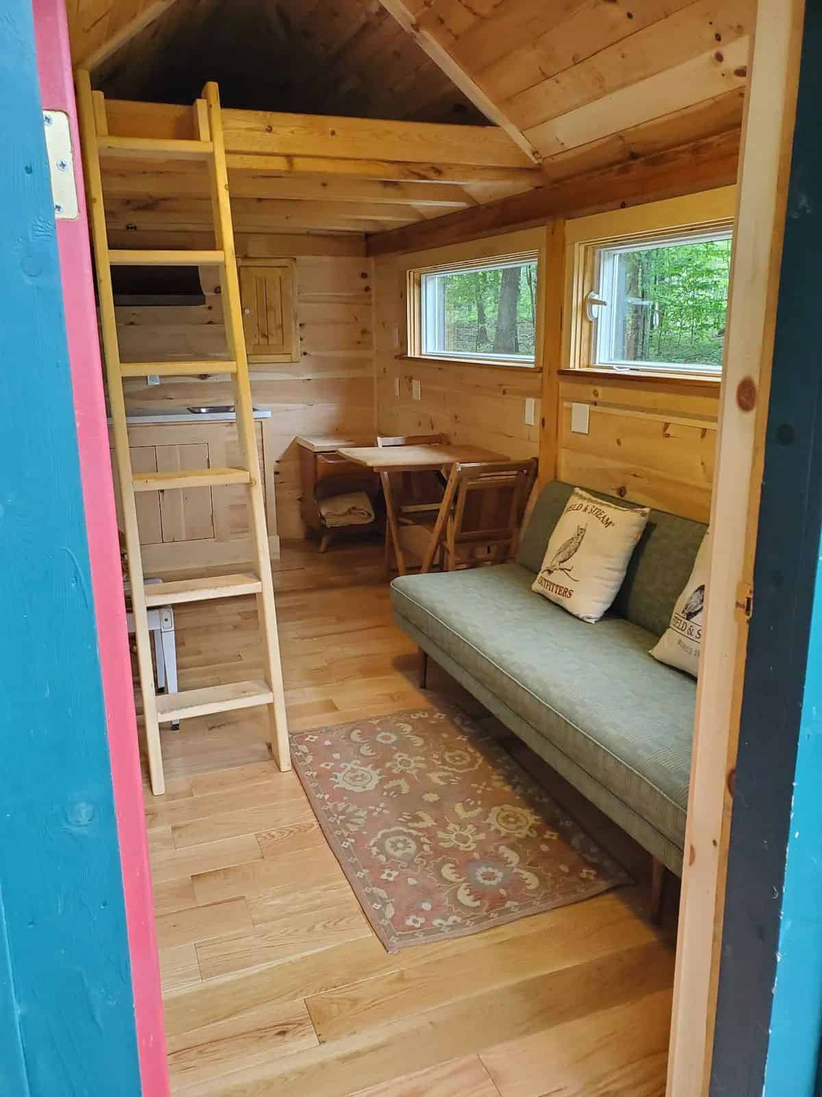 Tiny Cabin in the Woods and by the Sea in Maine