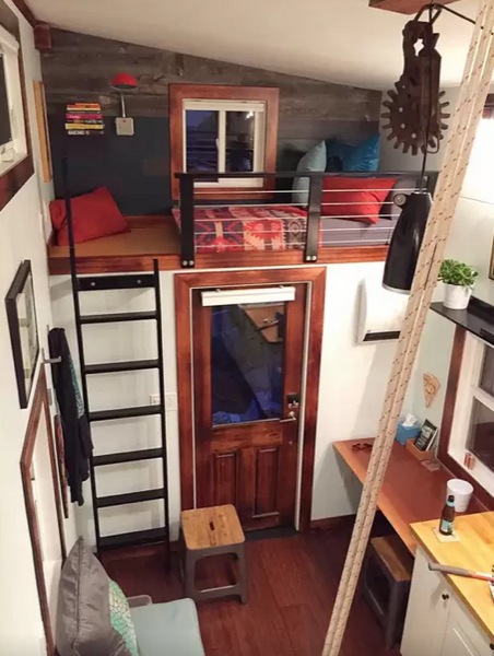 144 Sq. Ft. Tiny House on Guemes Island, WA