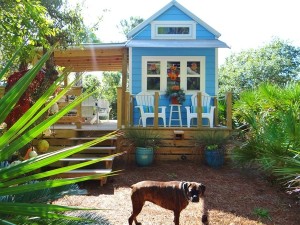 Tiny Beach Cottage with Two Lofts