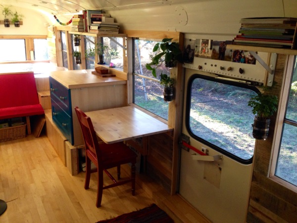 Family of 6 Living Tiny in Converted School Bus
