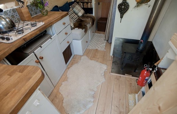 Couple Living Simply in a Converted Box Truck