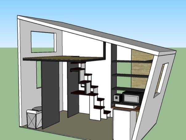 Denise’s 8×12 Tiny House Design