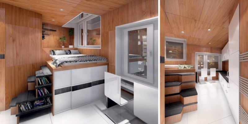 Designer Turning Billboards into Tiny Houses for Homeless
