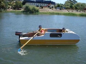 DIY Micro Camper That Doubles as a Micro Houseboat!