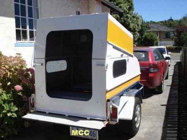 DIY Micro Camper That Doubles as a Micro Houseboat