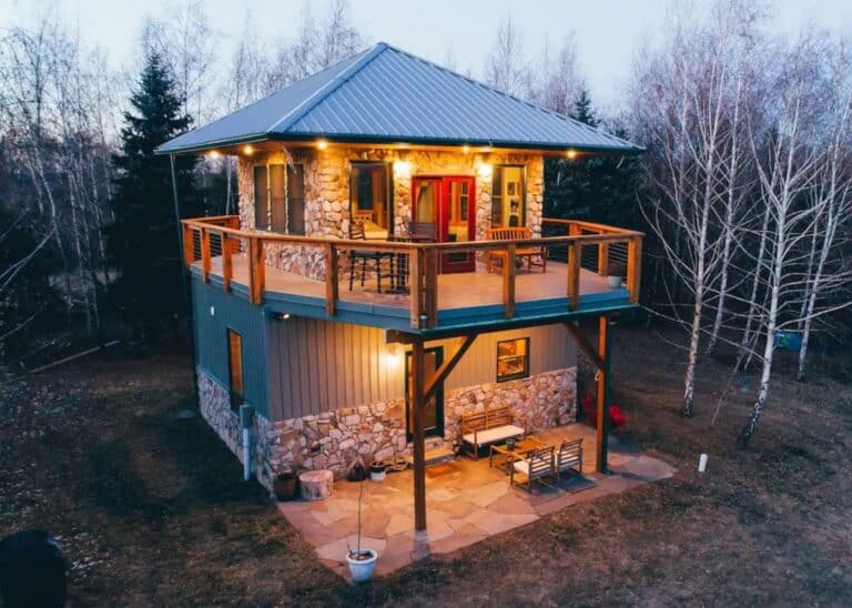Fire Tower Chalet Cabin in Pennsylvania