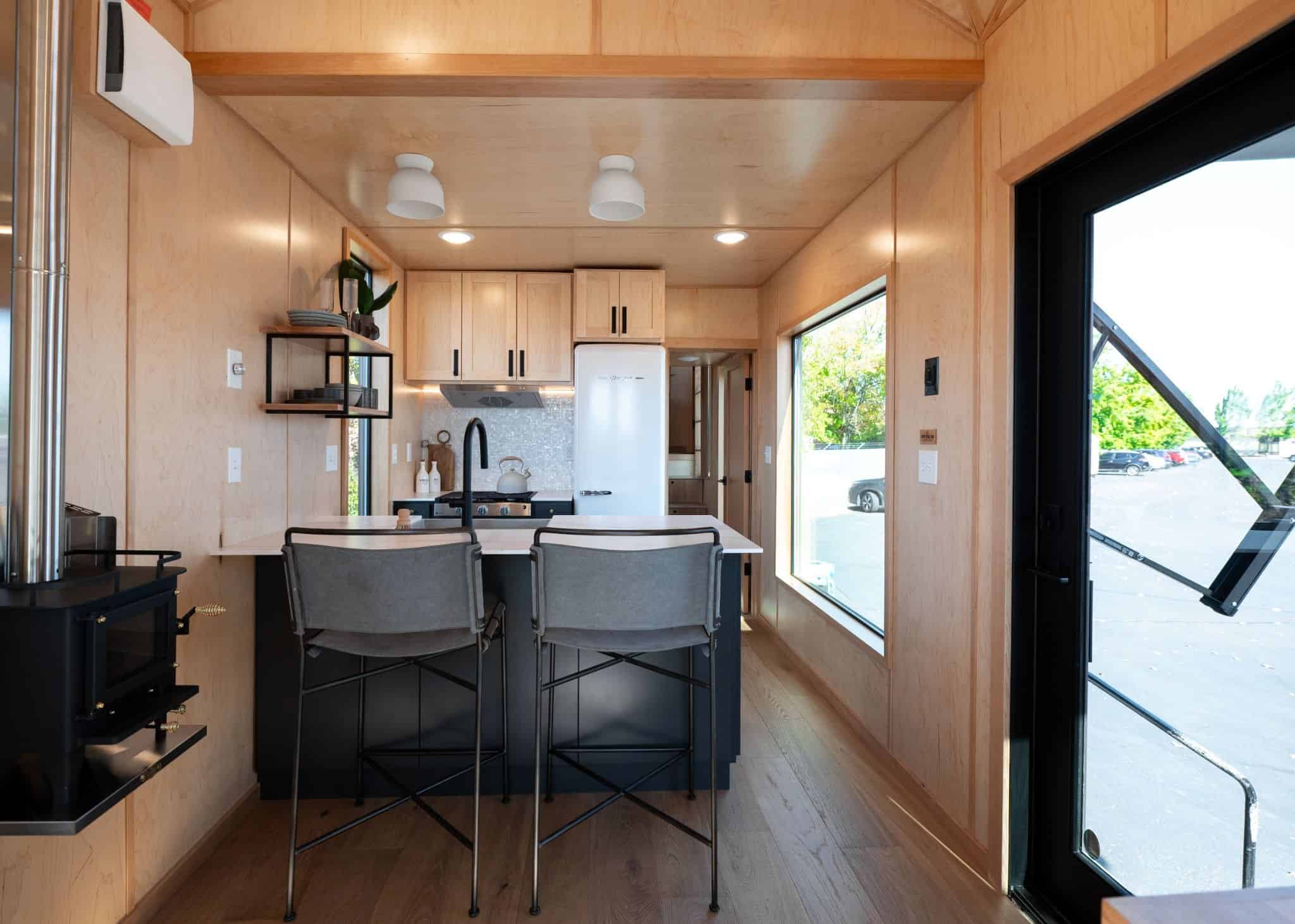 Louisville Couple Builds Custom Off-Grid Tiny Home: Gooseneck Travel ...