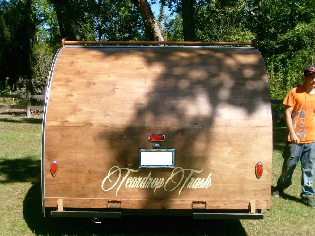 Man Turns Jayco Pop Up Trailer into DIY Teardrop Camper