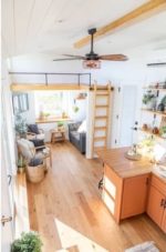 Gorgeous 30×10 Leola Tiny Home w/ Cozy Living Room