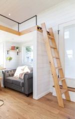 Gorgeous 30×10 Leola Tiny Home w/ Cozy Living Room
