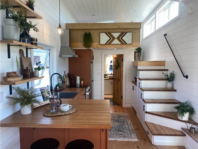 Gorgeous 30x10 Leola Tiny Home w/ Cozy Living Room