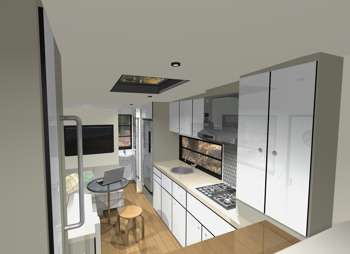 Custom Truck RV: Modern Motorhome Living or a Tiny House?