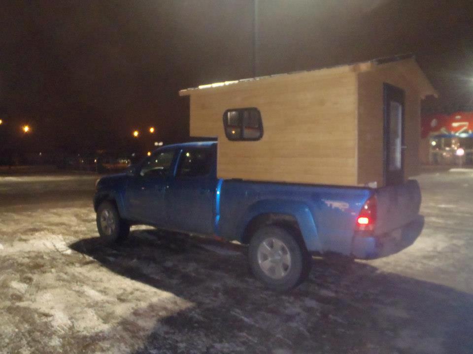 Custom Built Truck Bed Camper: Micro Cabin for Your Truck