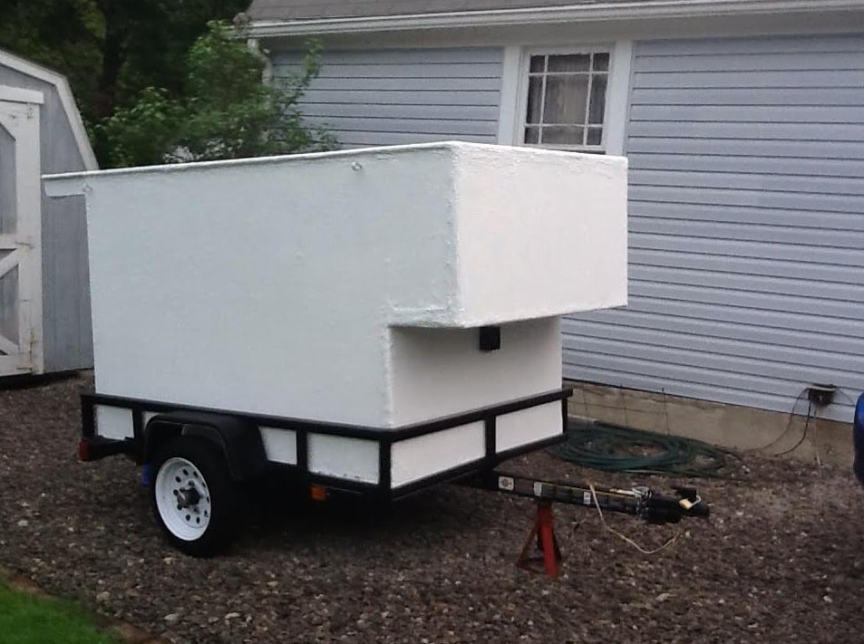 Man Builds 24 Sq. Ft. DIY Micro Day Camper