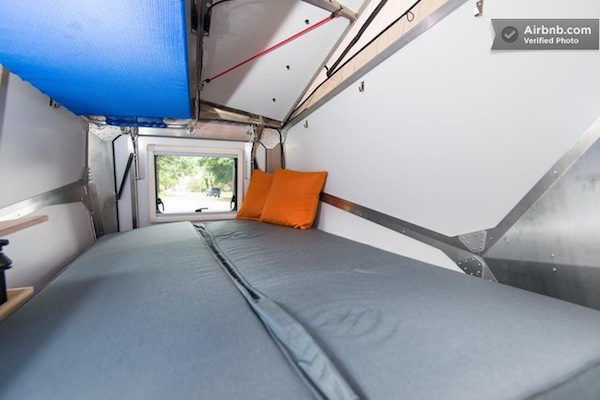 A Cricket Travel Trailer you can Rent before you Buy in Portland