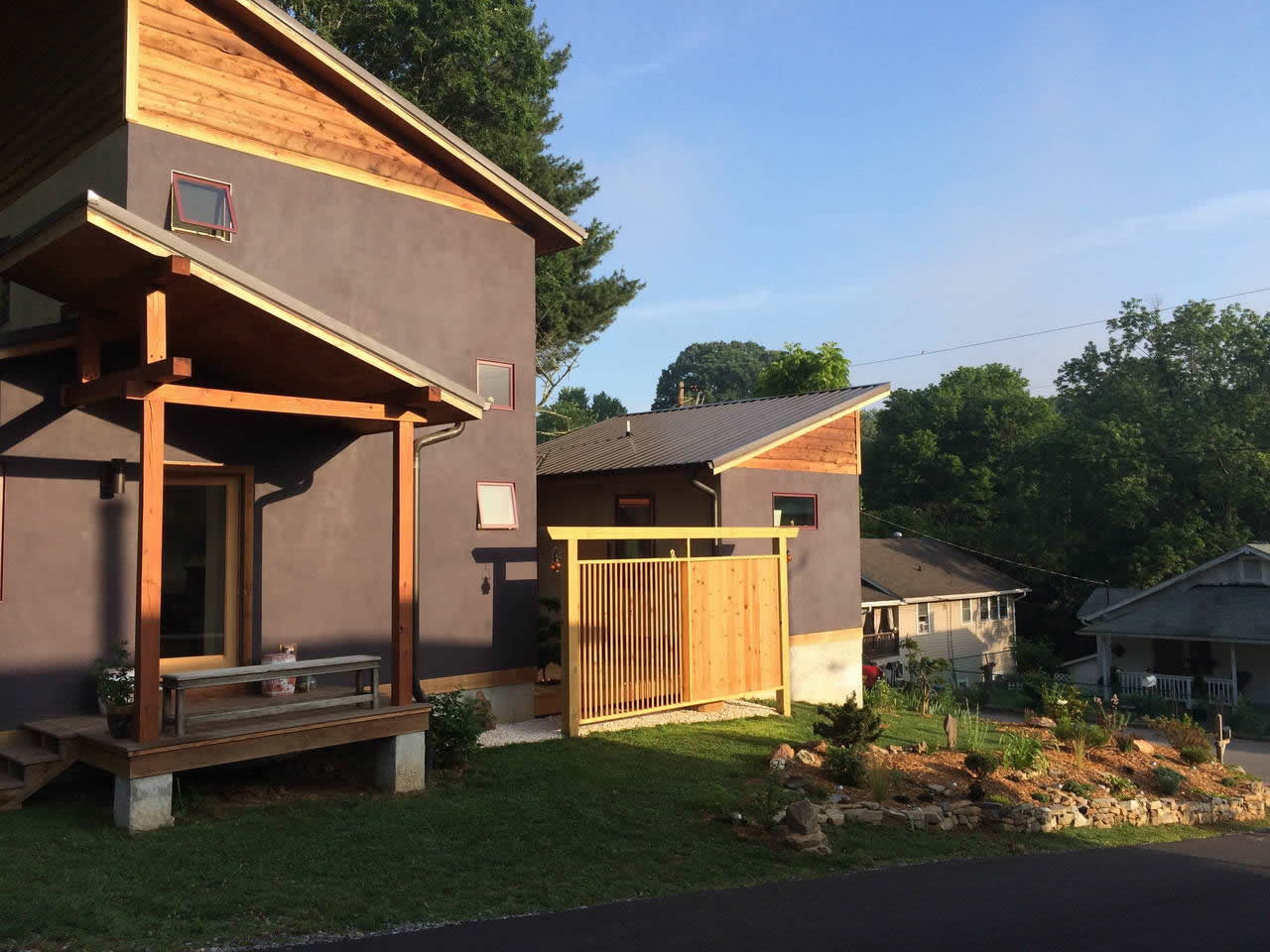 Modern Zen Cabin in West Asheville