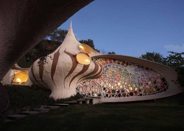 The Nautilus Seashell Tiny Home