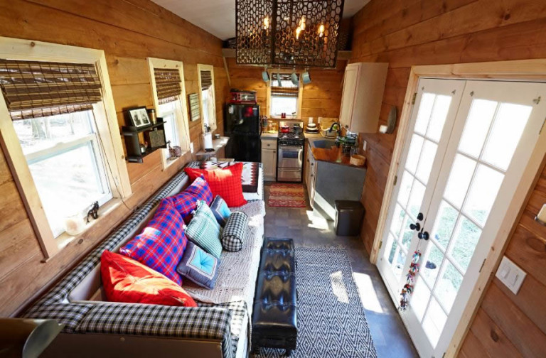 Nomad’s Nest 5th Wheel Tiny Home on Wheels by Wind River Tiny Homes