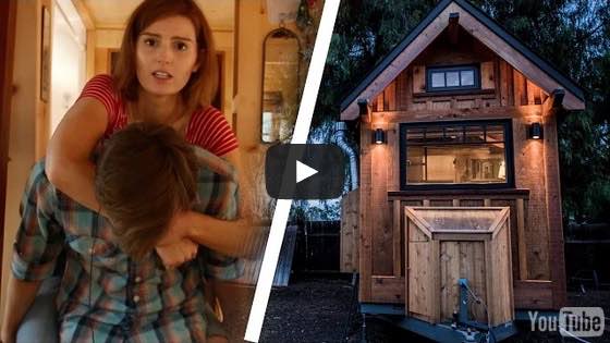 People Trying to Live in a Tiny House