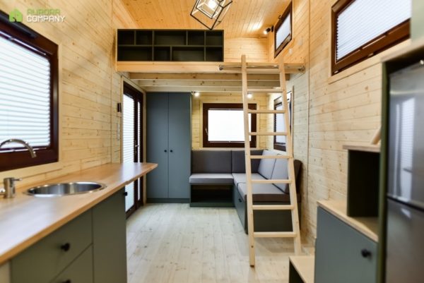 271-sq.-ft. Porto Model by Polish Tiny House Builder