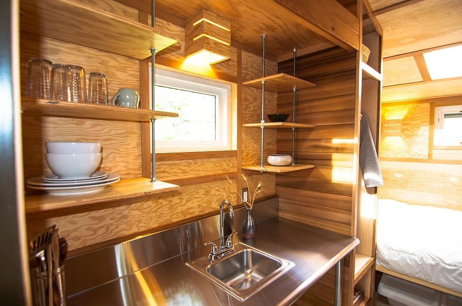 Simple Living in a 96 Sq. Ft. Salsa Box Tiny House