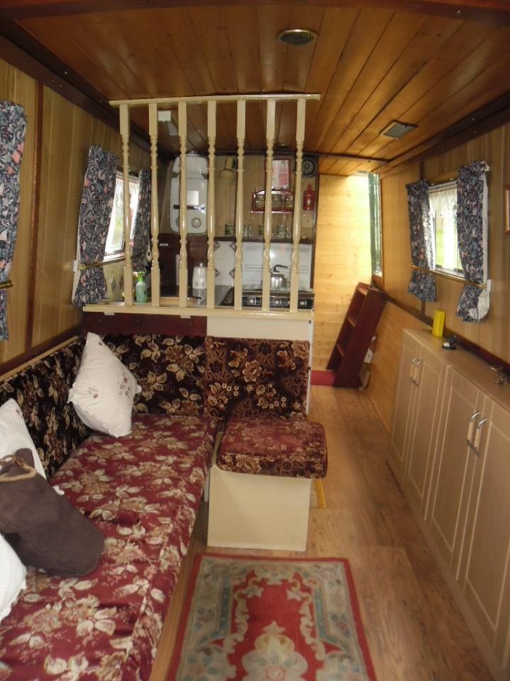 Small Space Living in a Narrowboat Tiny Home in London