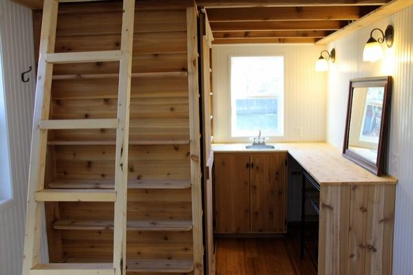 Tiny House For Sale: 144-square-foot Loft Home on Wheels