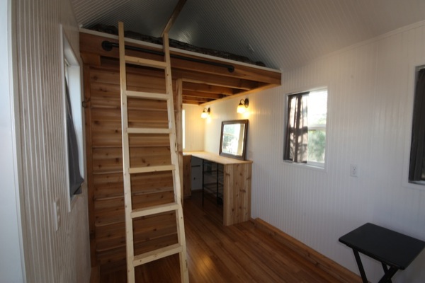 Tiny House For Sale: 144-square-foot Loft Home on Wheels