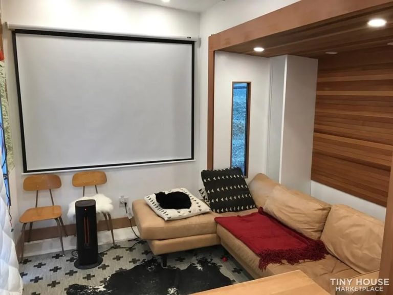 Baja Surf Shack: 258 Sq. Ft. THOW w/ Murphy Bed