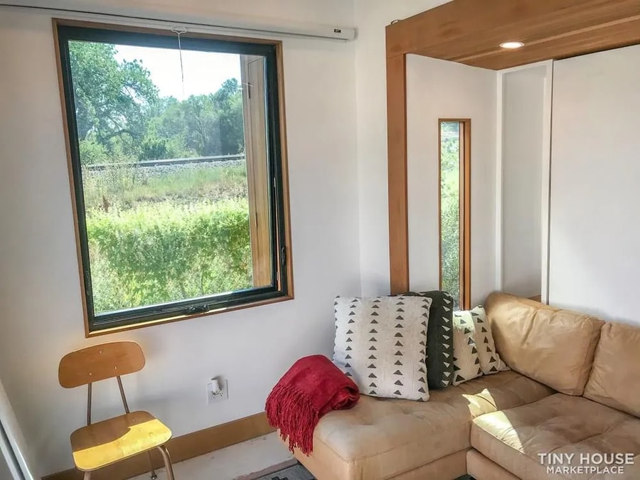 Baja Surf Shack: 258 Sq. Ft. THOW w/ Murphy Bed