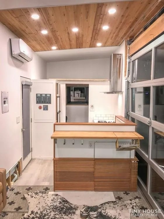 Baja Surf Shack: 258 Sq. Ft. THOW w/ Murphy Bed