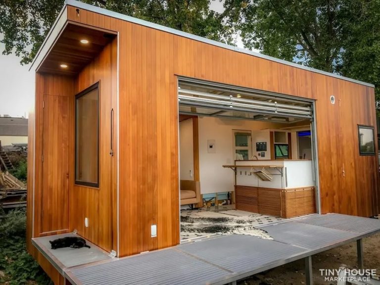 Baja Surf Shack: 258 Sq. Ft. THOW w/ Murphy Bed