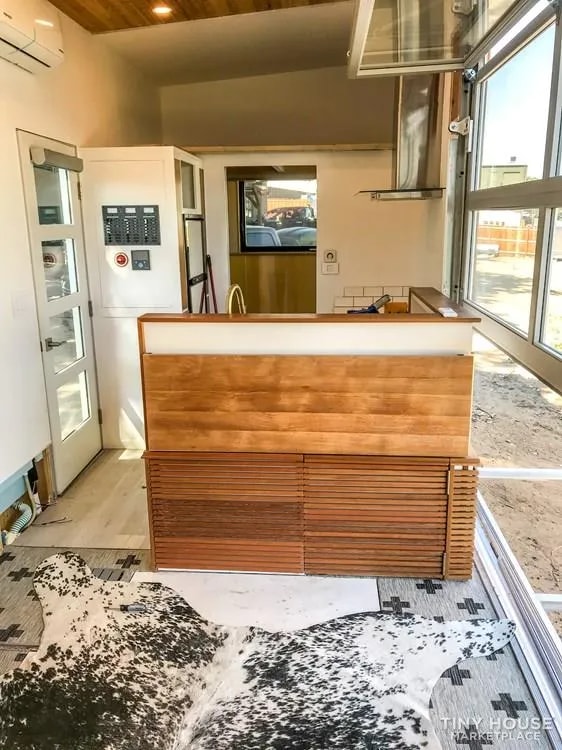 Baja Surf Shack: 258 Sq. Ft. THOW w/ Murphy Bed