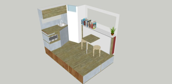 Tilde Potoms’ 8×12 Tiny House Design