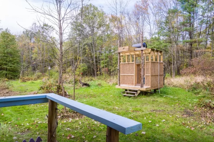 Off Grid Country Micro Cabin Vacation in New York