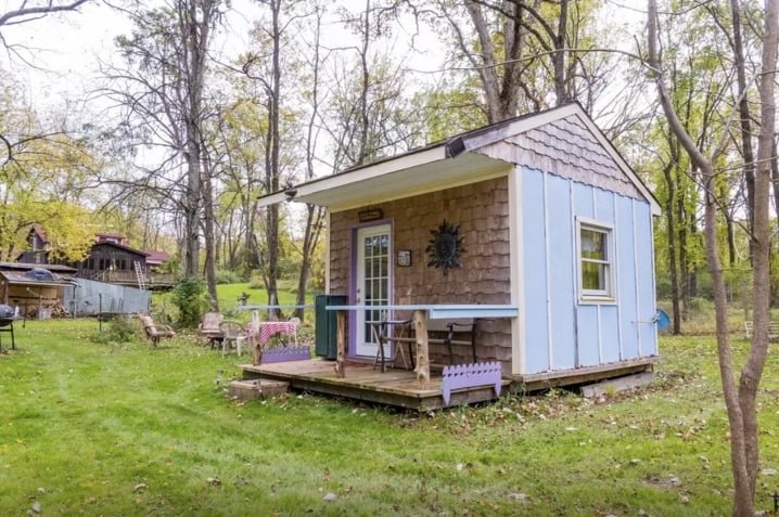 Off Grid Country Micro Cabin Vacation in New York