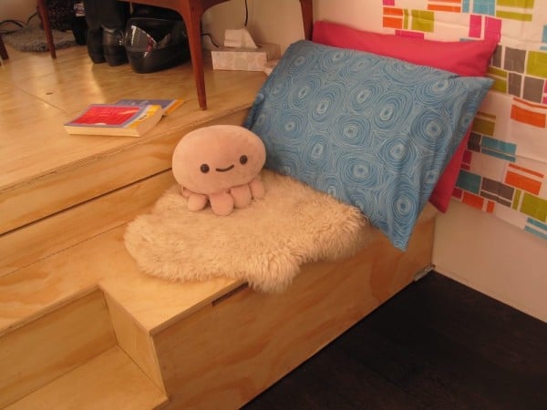 She moved into a modern 186-square-foot tiny house in Vancouver?