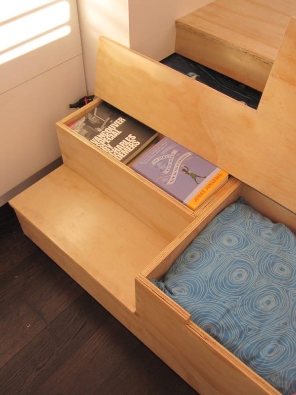 She moved into a modern 186-square-foot tiny house in Vancouver?