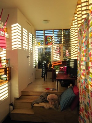She moved into a modern 186-square-foot tiny house in Vancouver?