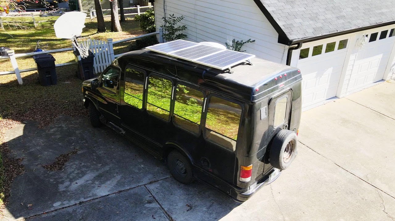 This Awesome Teacher Lives in Her DIY Shuttle Bus Conversion