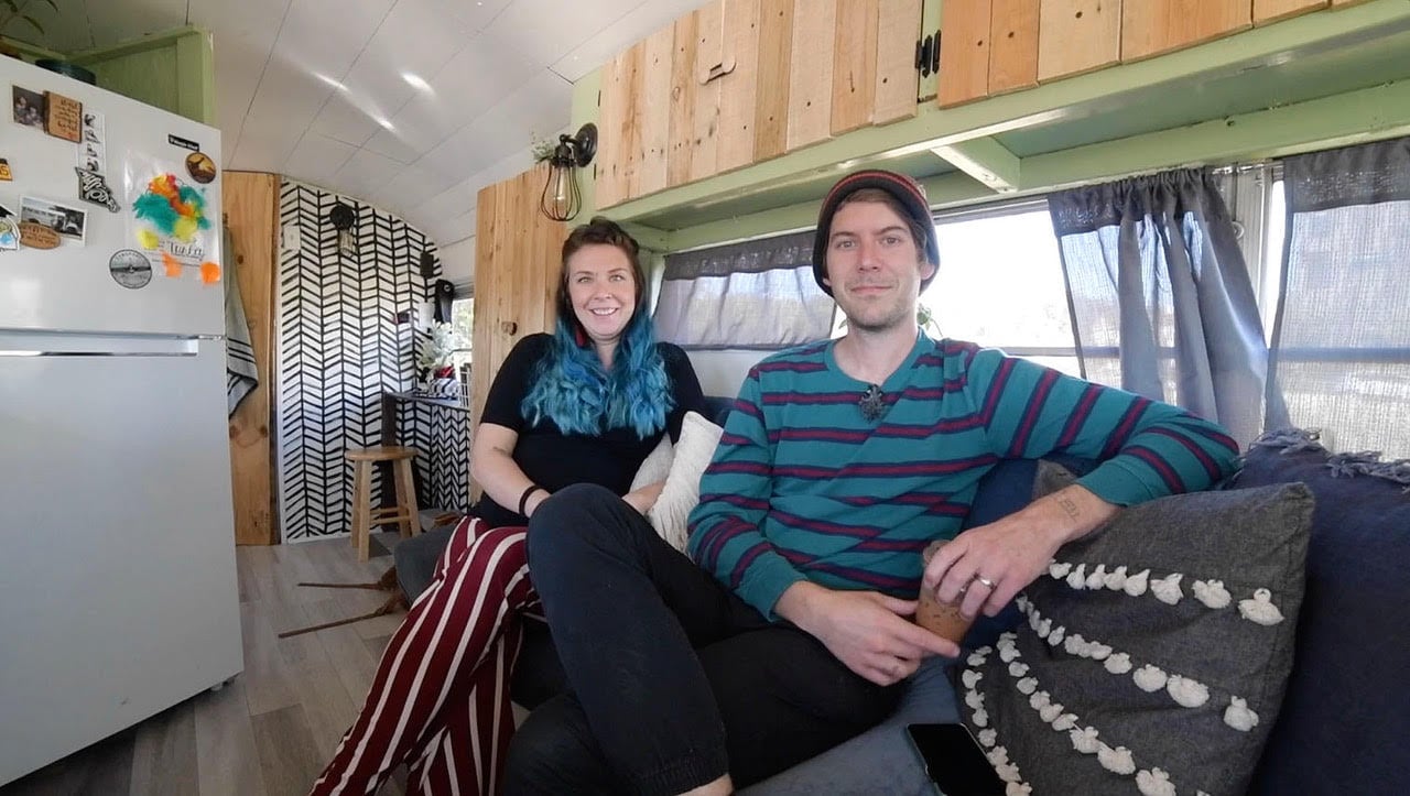 Family of 3 w/ Nanny: Traveling Musicians in Their Skoolie!