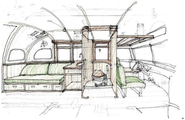 1959 Viking Short Bus Converted into Cabin on Wheels You Can Live In