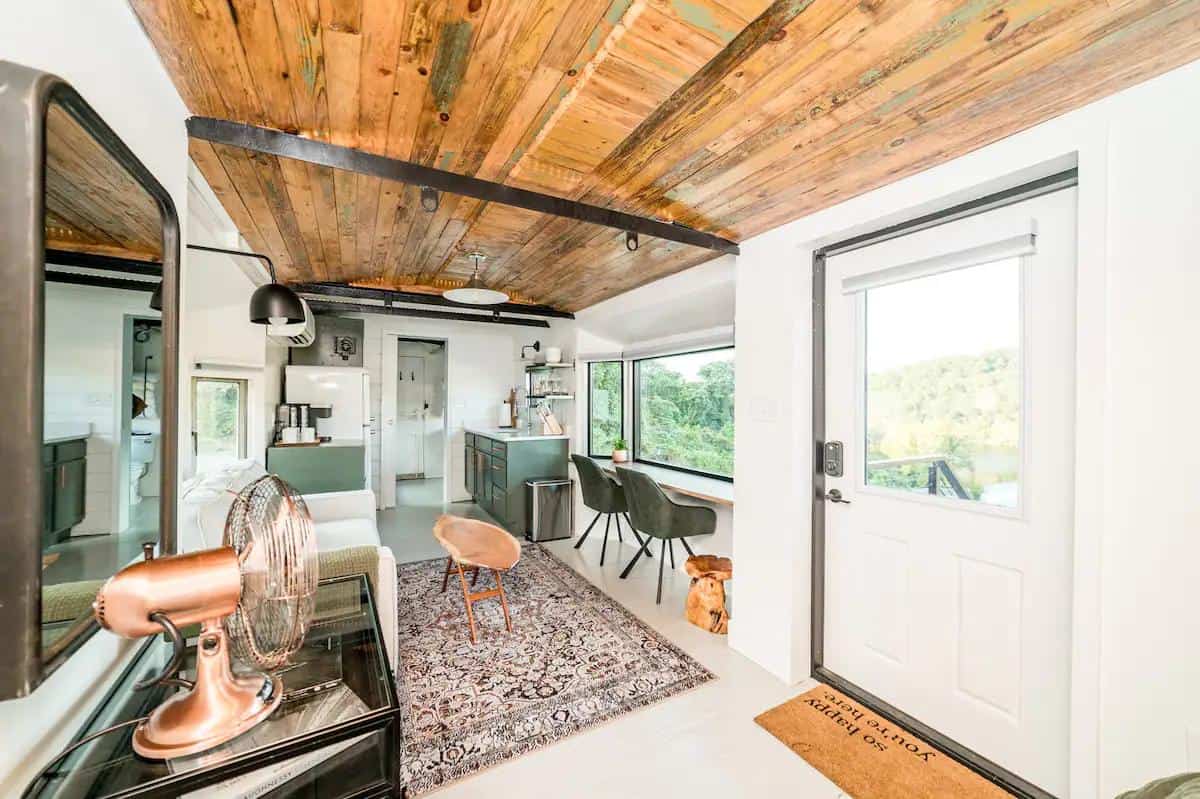 Southern Train Caboose Turned Vintage Cabin!