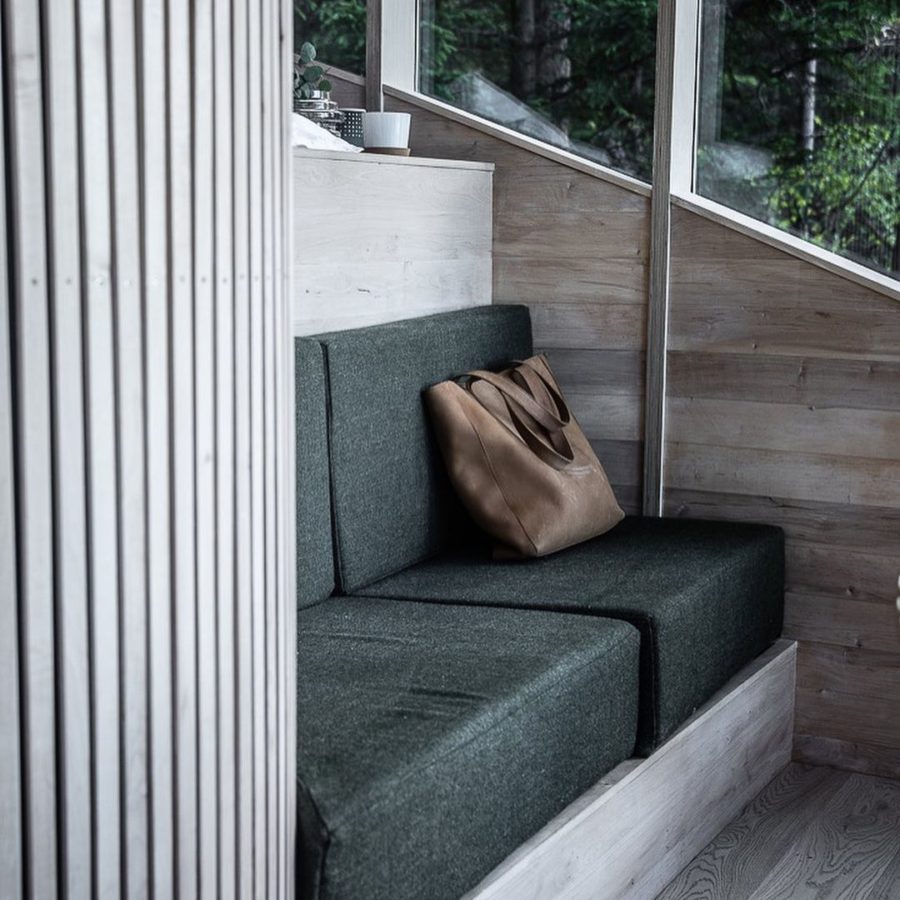 Woodnest: Modern Treehouse Overlooking Norway Fjord