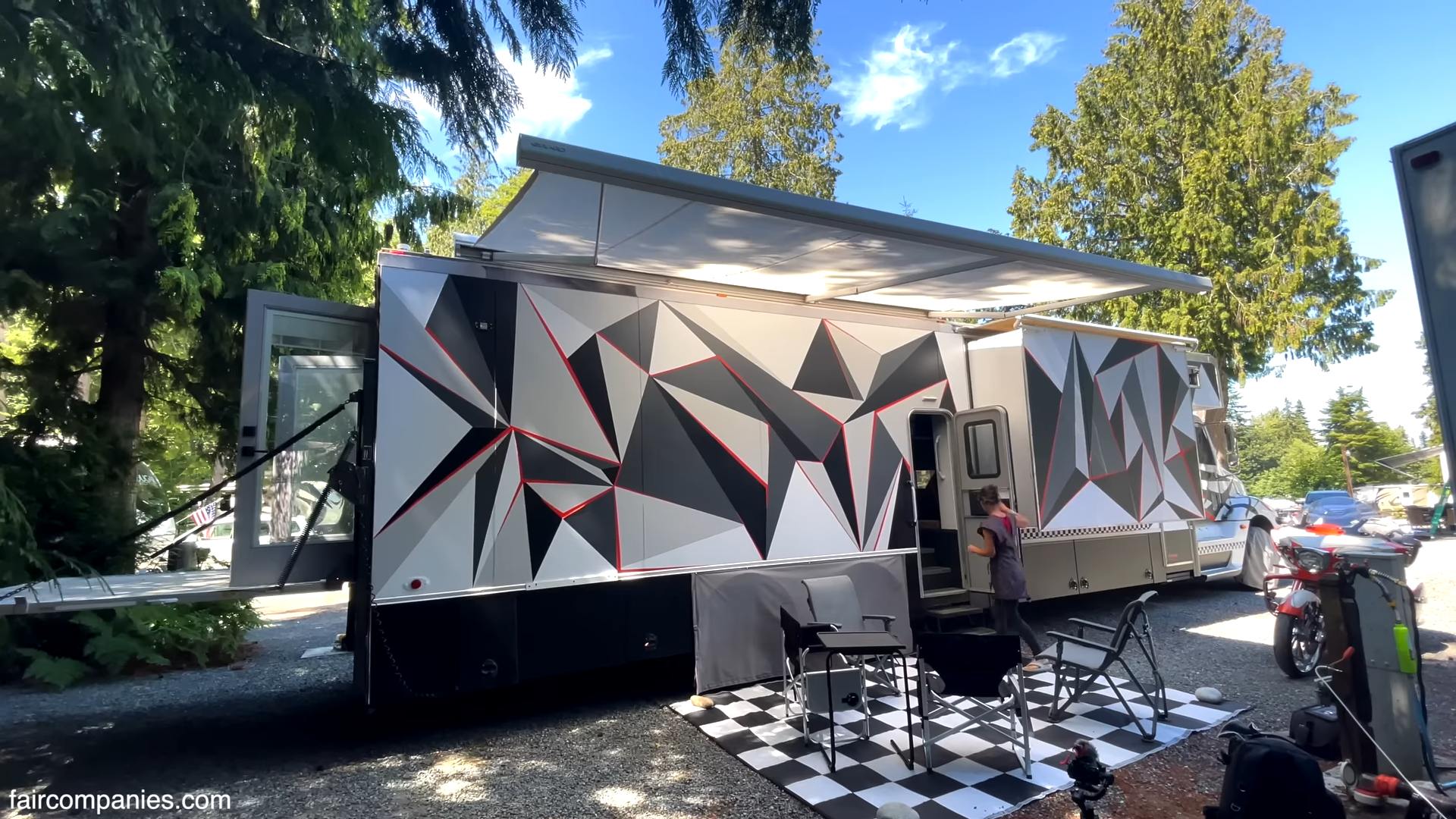 Tall Couple Design and Build Their Own Motorhome