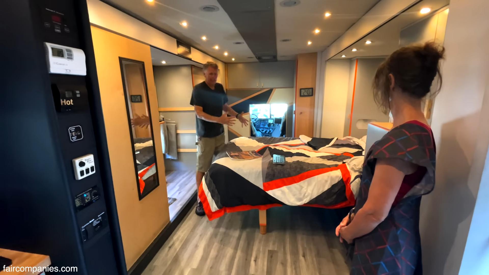 Tall Couple Design and Build Their Own Motorhome