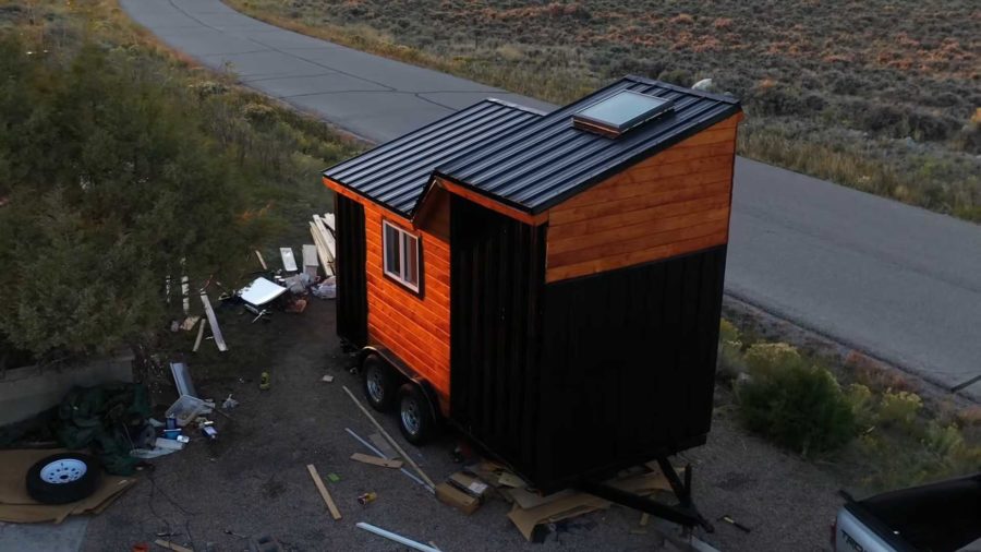 Building his Dream Tiny House for Under $8,000